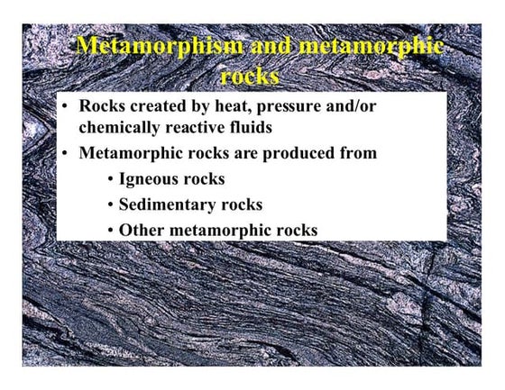 The rock cycle | PPT