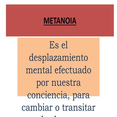 METANOIA | PPTX