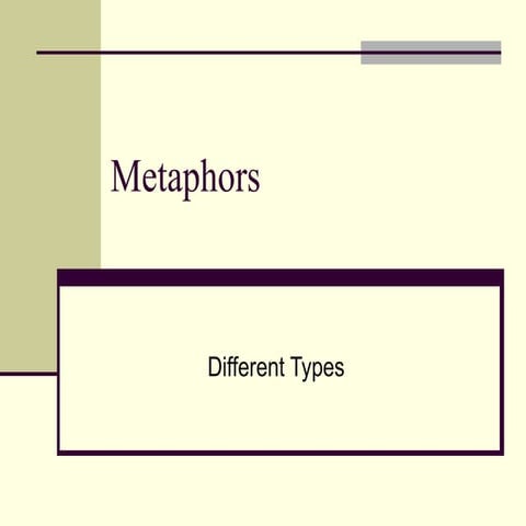 Metaphors | PPT