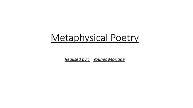 metaphysical movement.pptx