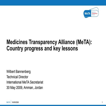 MeTA country guidance note | PPT