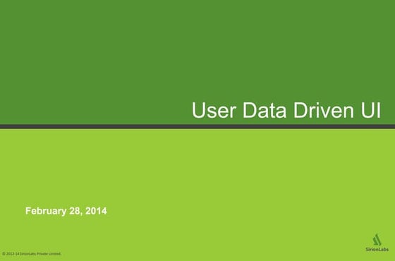 Creating Data Driven Html5 Applications Ppt 3217
