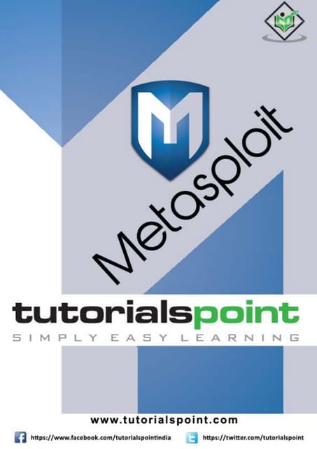 Metasploit tutorial | PDF | Operating Systems | Computer Software and ... Metasploit tutorial | PDF | Operating Systems | Computer Software and ...