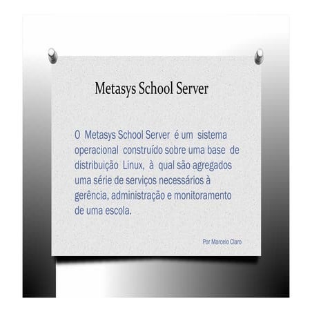 Metasys school server resumido | PDF