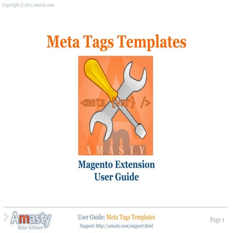 Product feed: Magento Extension by Amasty. User Guide. | PDF