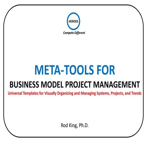 Meta-Tools for Business Model Project Management: Visually Organizing ...