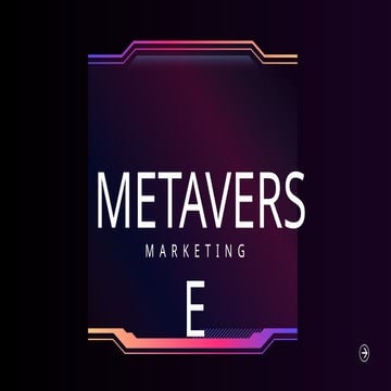 Metaverse marketing refers to strategies. | PPTX