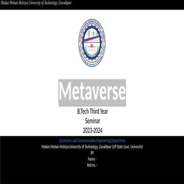 Metaverse PPT basic of metaverse and its details application.pptx