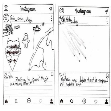 Instagram post - Post (Students asked to make instagram post) | PPTX
