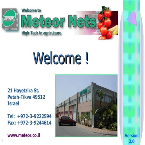 Meteor Introduction To Nets Ppt