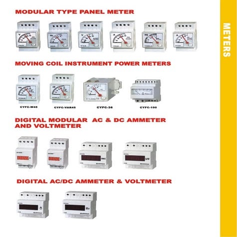 Meters made by Meba Electric Co.,Ltd | PDF