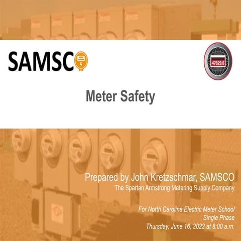 Meter Safety | PPTX