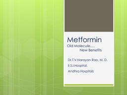 Generic Metformin Tablets for Treatment of Type 2 Diabetes (Non-Insulin ...