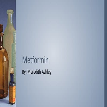 Generic Metformin Tablets for Treatment of Type 2 Diabetes (Non-Insulin ...
