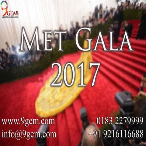 Met gala 2017 | PPT