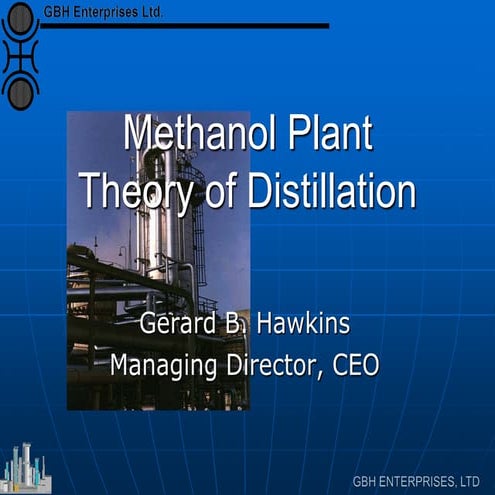 Design of Methanol Water Distillation Column | PDF