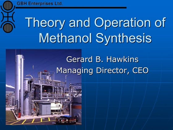 Map of first methanol plant | PDF