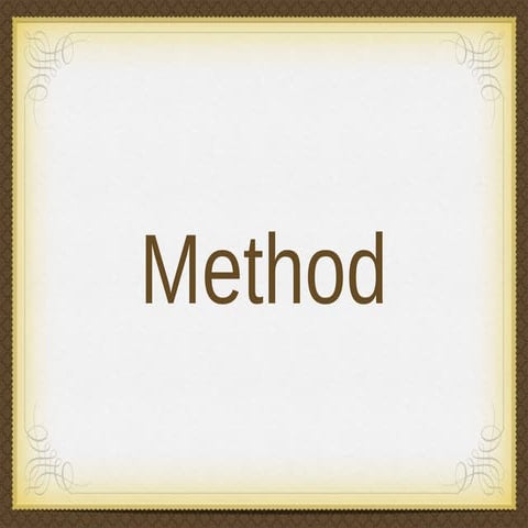 Method JAVA | PPT