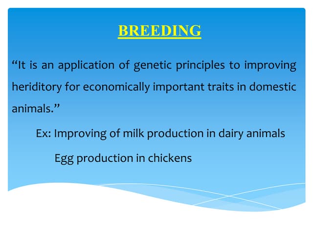 Plant Breeding Methods | PPTX