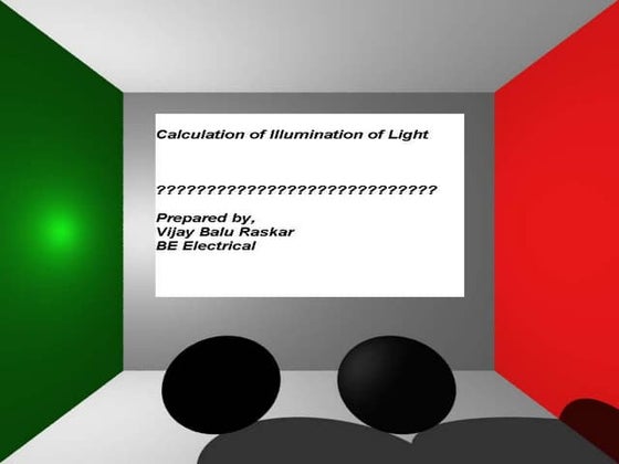 CALCULATIONS ON LIGHTING DESIGN | PDF