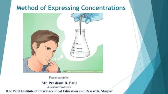 Methods of expressing concentration | PDF | Chemistry | Science