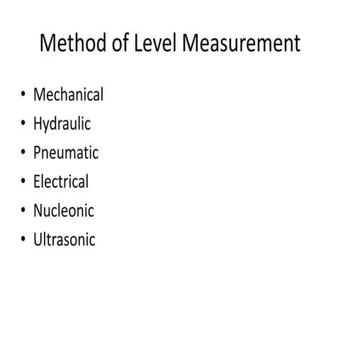 method of level.ppt
