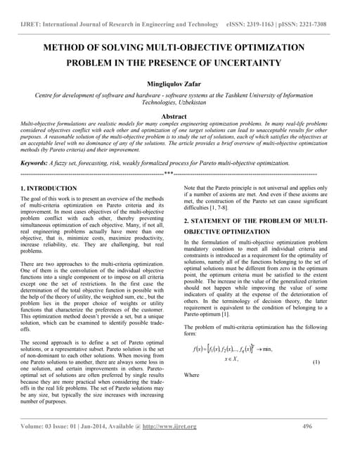 Method Of Solving Multi Objective Optimization Pdf 0344