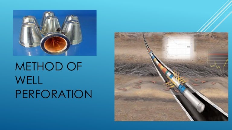 Method of well perforation