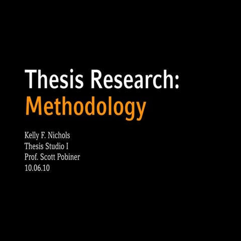 Methodological module | PPT