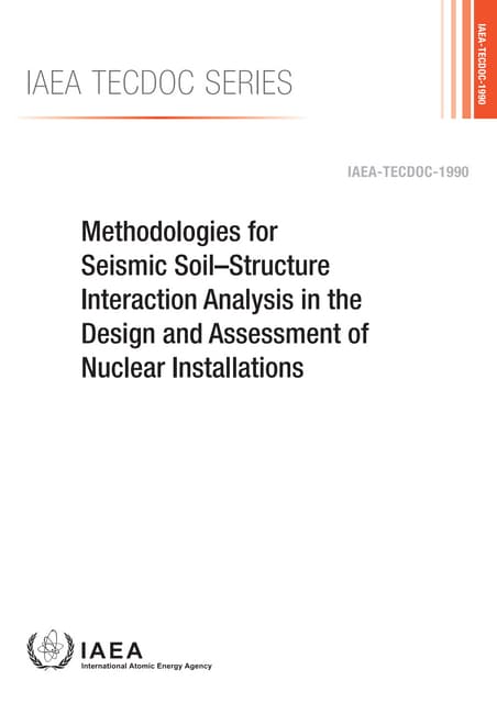 Methodologies For Seismic Ssi Analysis Te 1990web Pdf