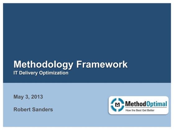 Oracle Unified Method (OUM) | PDF