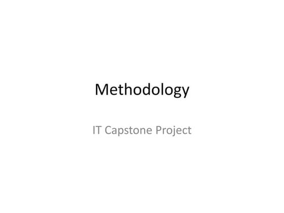 Chapter 3 Methodology (Capstone Research) | PDF | Home & Garden