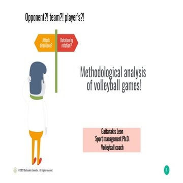 Methodological analysis of volleyball games | PDF