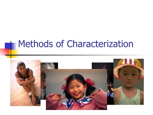 Characterization steal method | PPTX