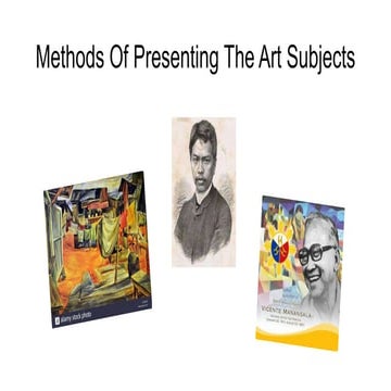 Methods of-presenting-the-art-subjects2 | PPTX