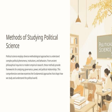 Traditional And Modern Approaches of Political Science | DOCX