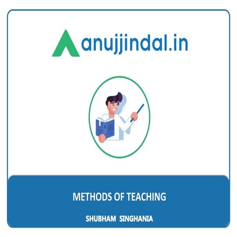 METHODS-OF-TEACHING-pdf.pdf IN TEACHING LEARNING | PPT