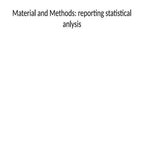 Methods 17-01-2025.pptx statistical methods | PPT