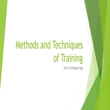 Methods and Techniques of Training.pptx
