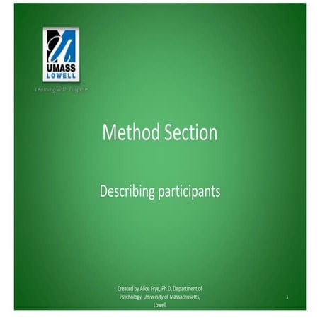 Method Section | PDF