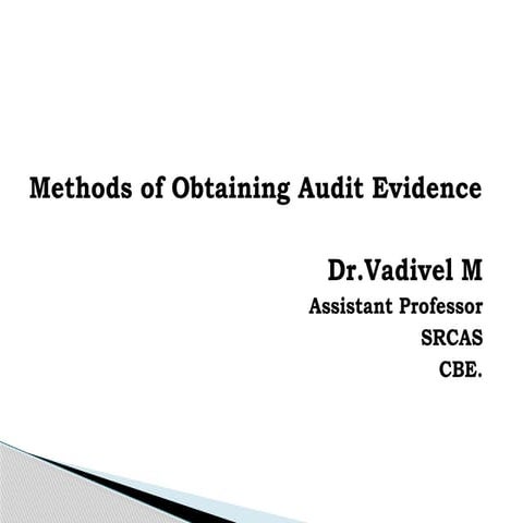 Methods of Audit Evidence & Audit Sampling.pptx
