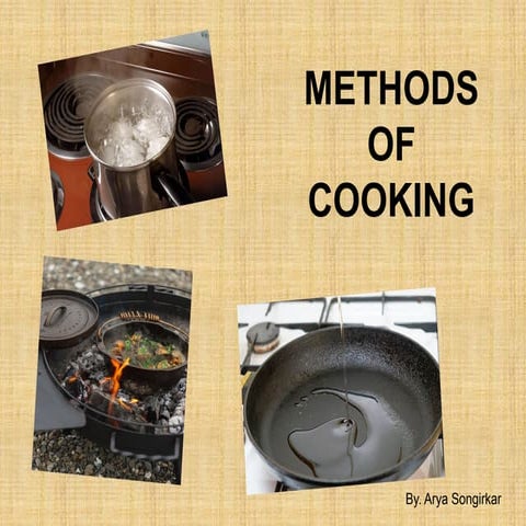 Lesson 1 Basic Cooking Methods and Food Preparation Techniques | PPTX