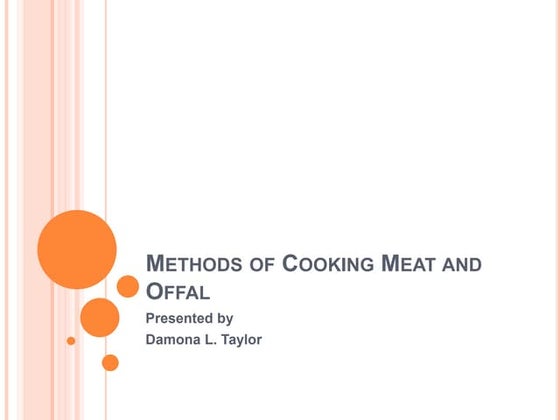 Beef cooking methods | PPT