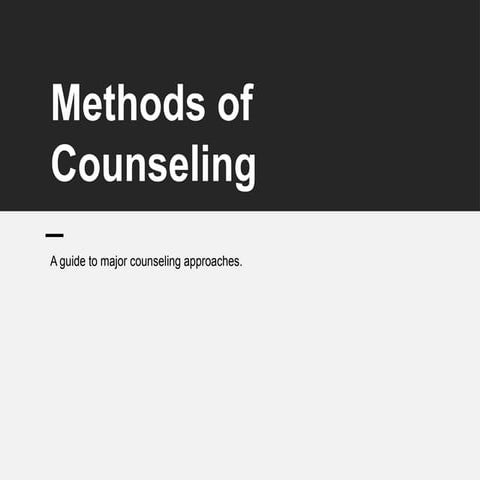 Comparison and similarties and differences among psychotherapy | PPTX