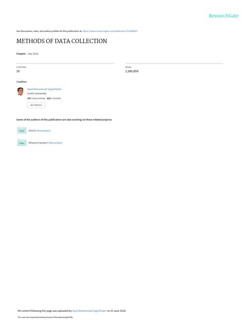 Mixed methods research | PPT