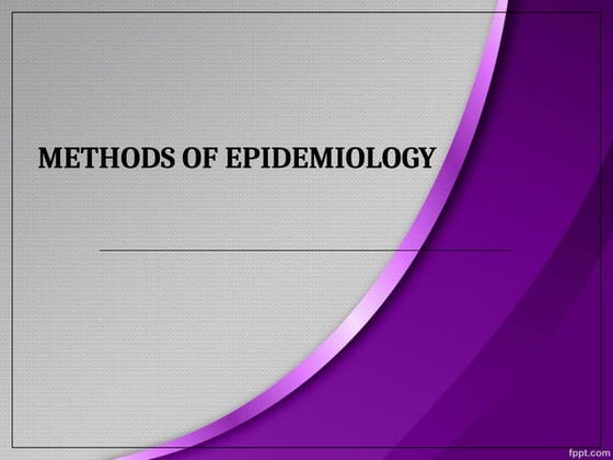 Epidemiology introduction, goals and methods.pptx