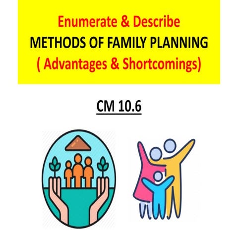 Family planning method | PPTX