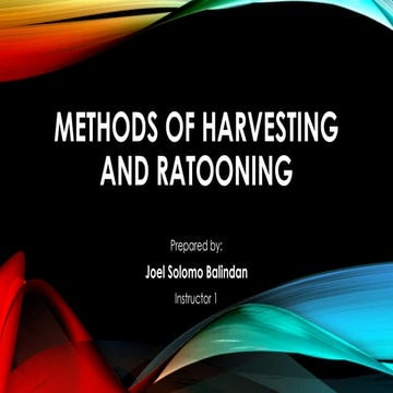 Methods of harvesting and ratooning.pptx