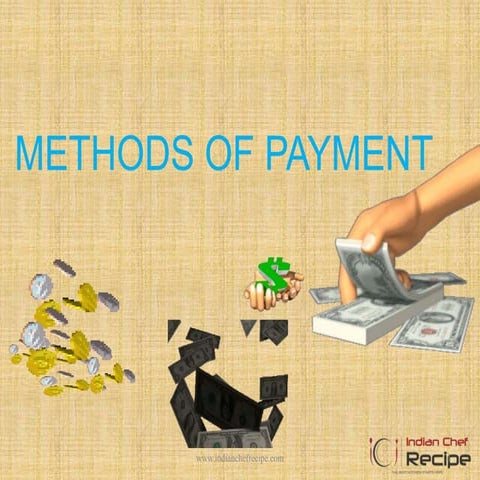 Methods of payment in hotel and restaurant | PPTX