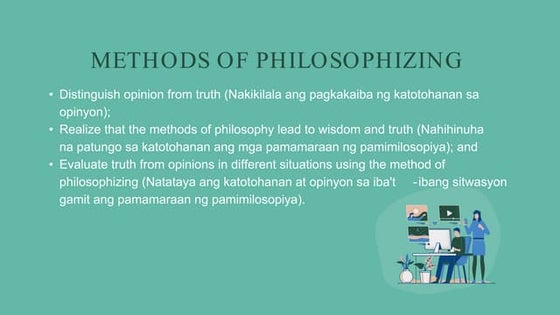 Methods of Philosophy | PPTX